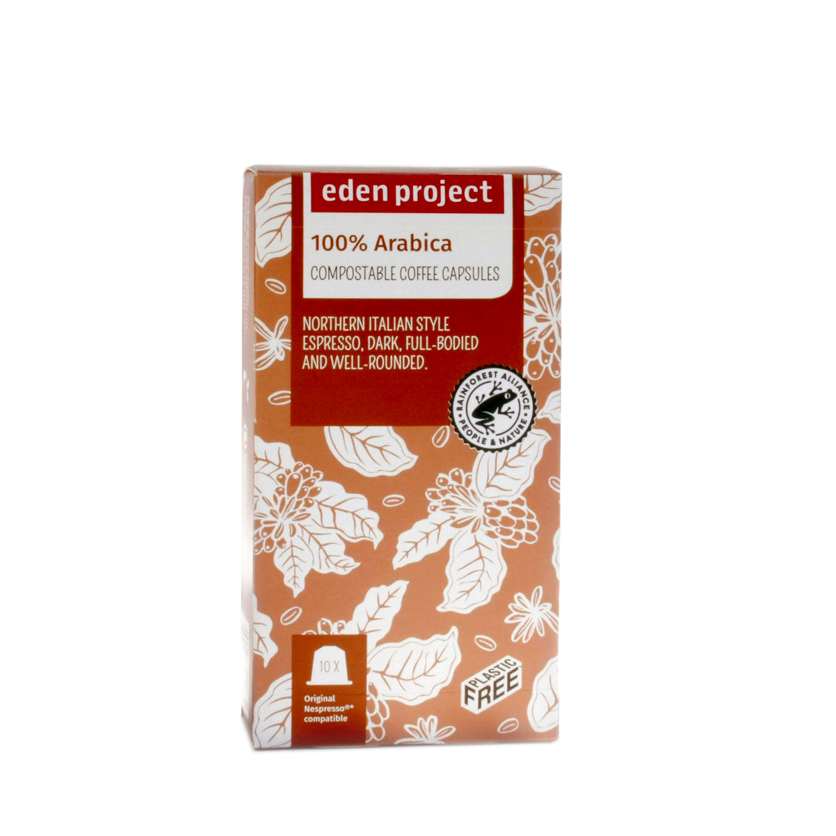 100% Arabica Eden Project Nespresso Pods - Rainforest Alliance ...