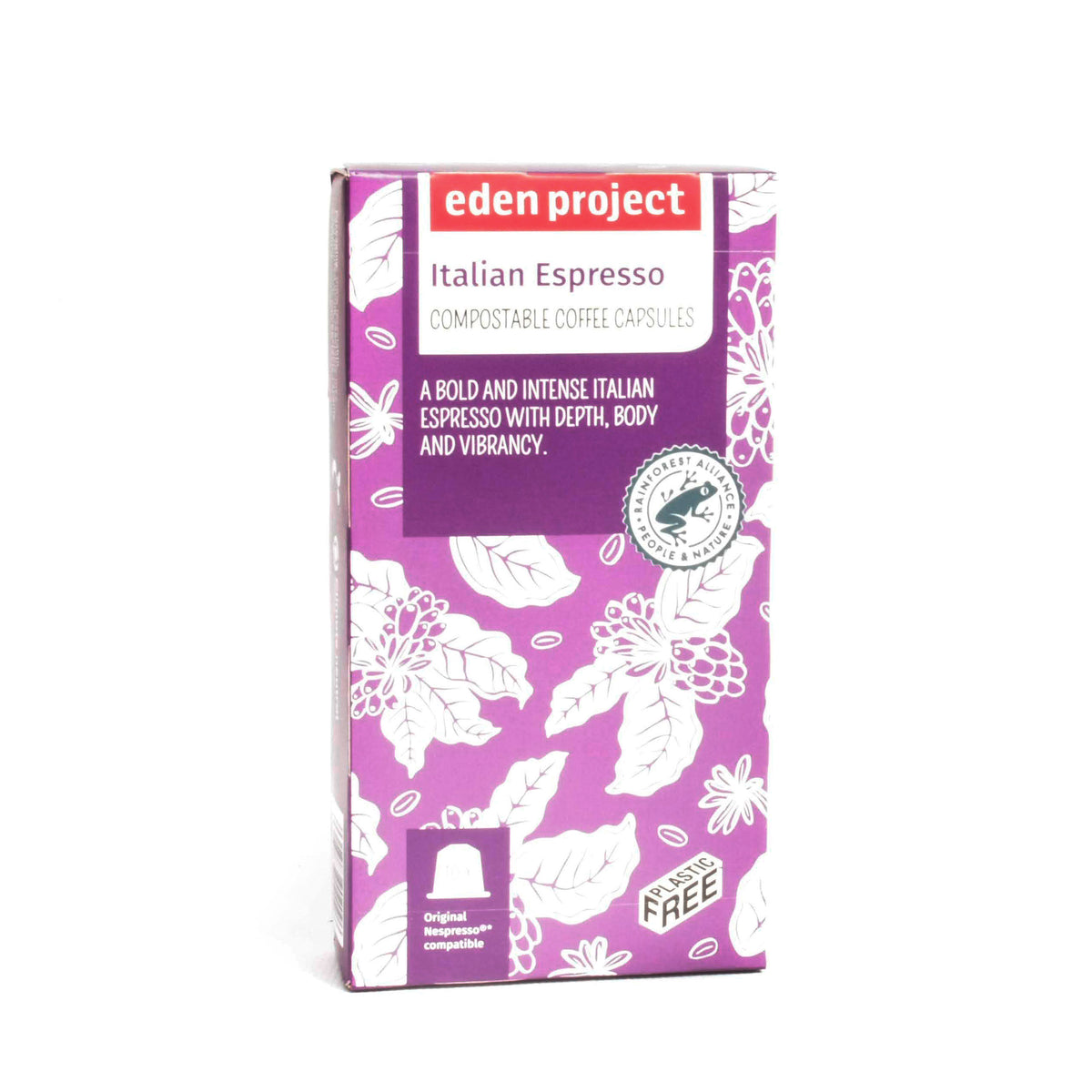 Italian Espresso Eden Project Nespresso Pods - Rainforest Alliance ...