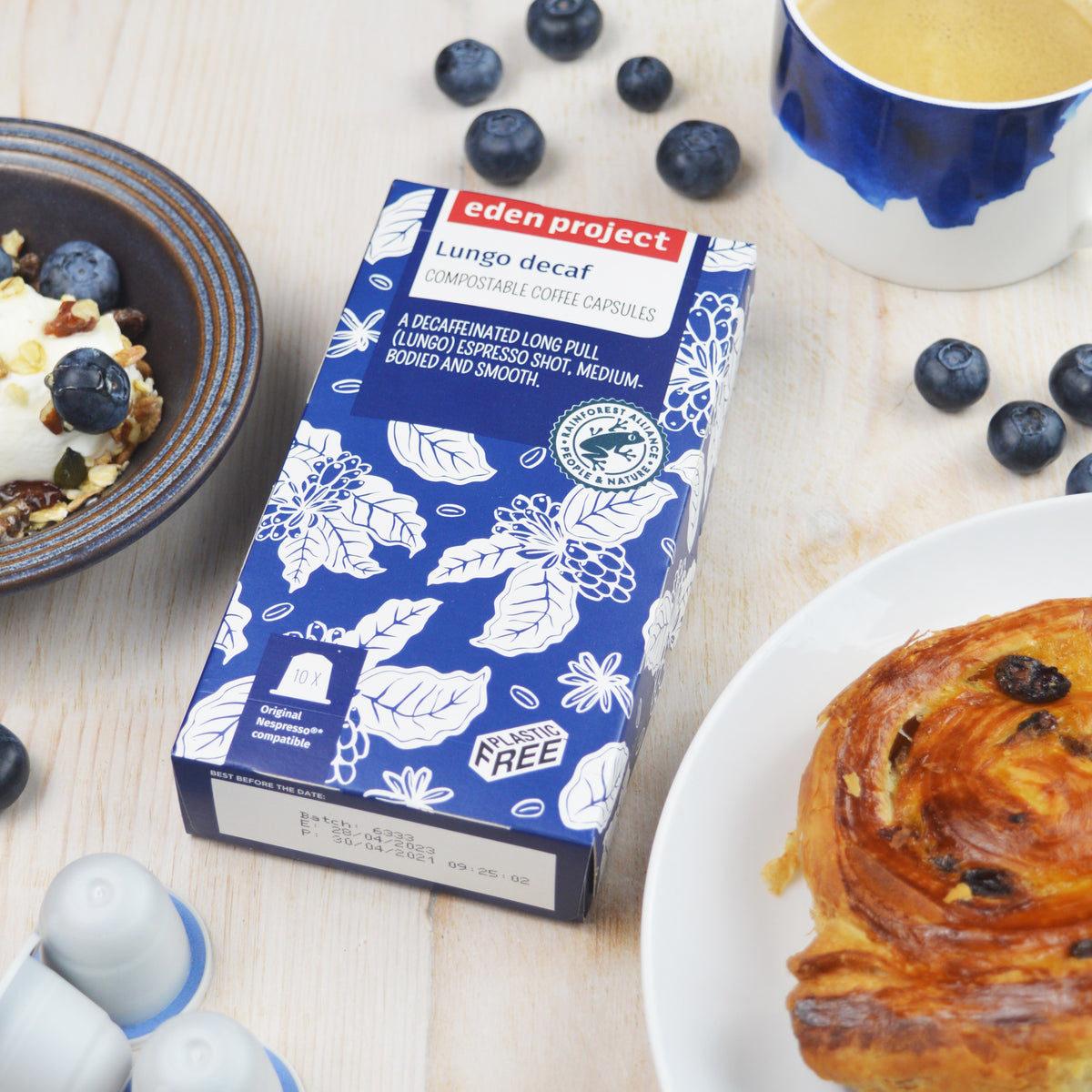 Decaffeinated Selection Eden Project Nespresso Pods - Rainforest ...