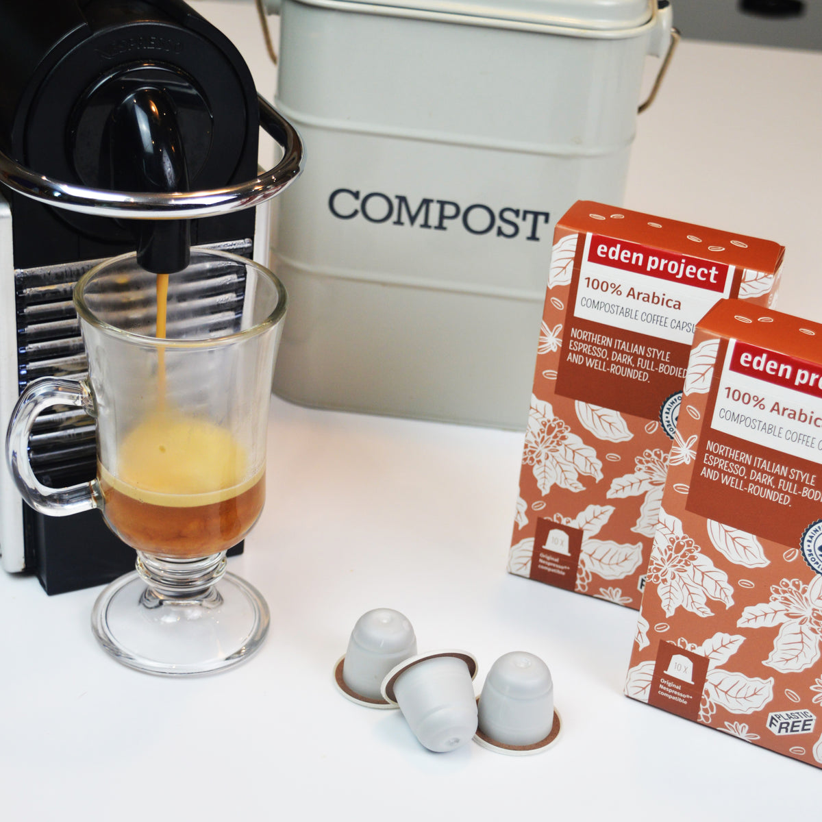 100% Arabica Eden Project Nespresso Pods - Rainforest Alliance ...