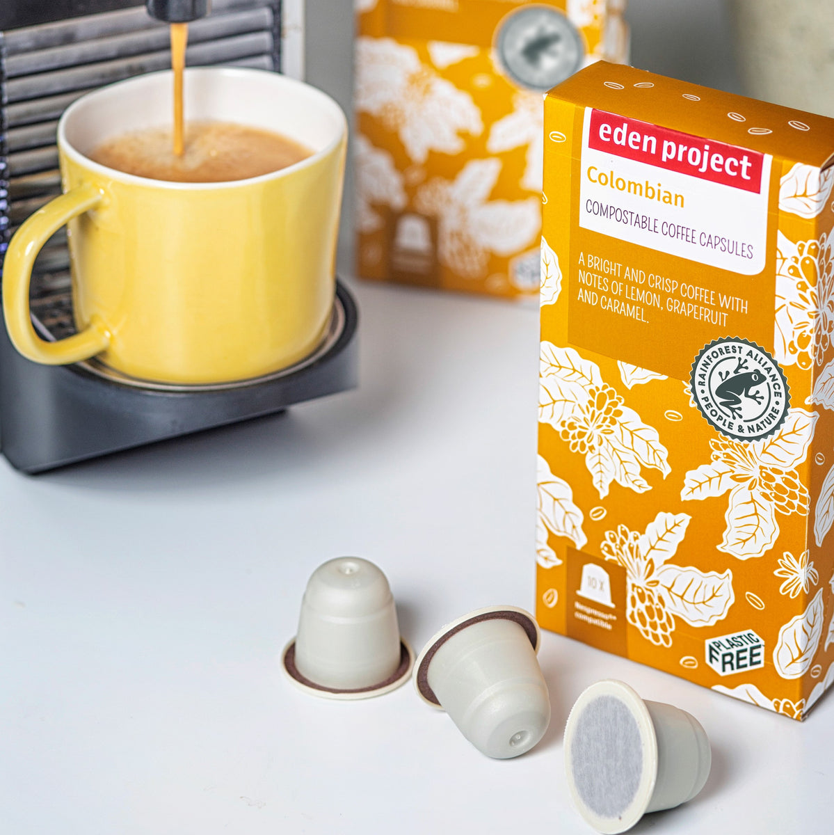 Colombian Eden Project Nespresso Pods - Rainforest Alliance Certified ...