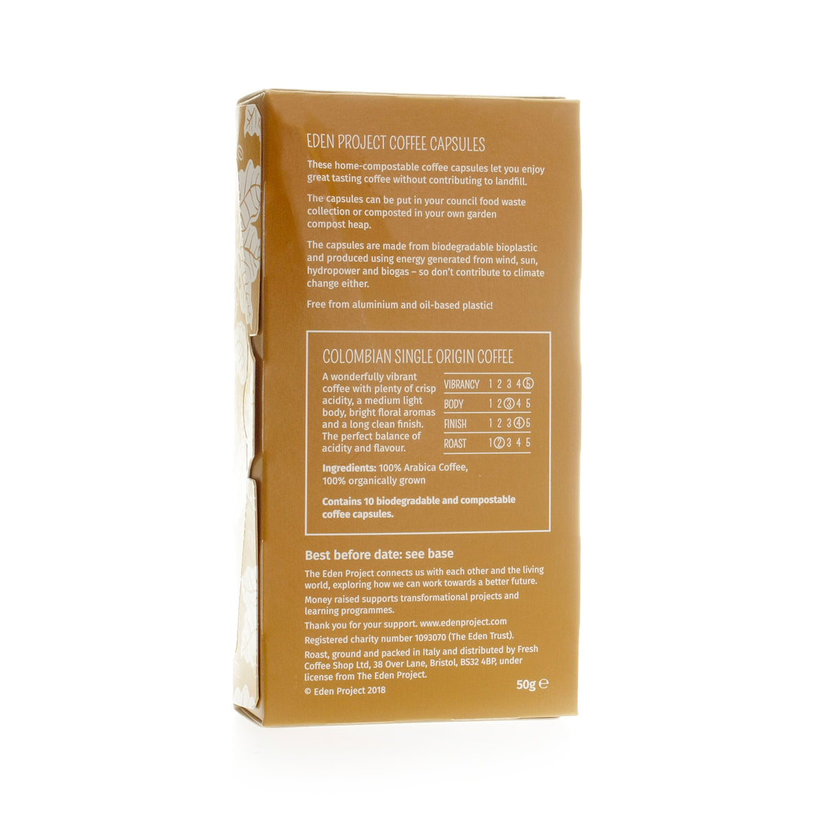 Colombian Eden Project Nespresso Pods - Classic Collection – Fresh Coffee