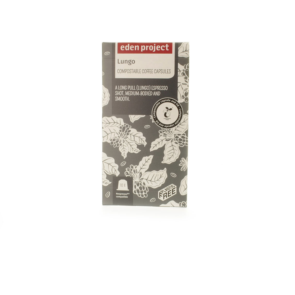 Lungo Eden Project Nespresso Pods - Classic Collection – Fresh Coffee